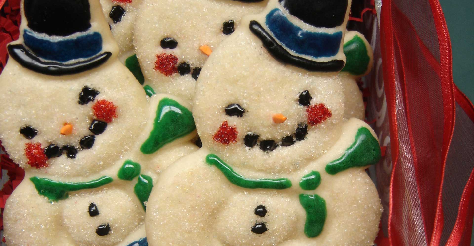 Snowman Cookie Decorating Instructions - Gramma's Cutters - Baking and ...